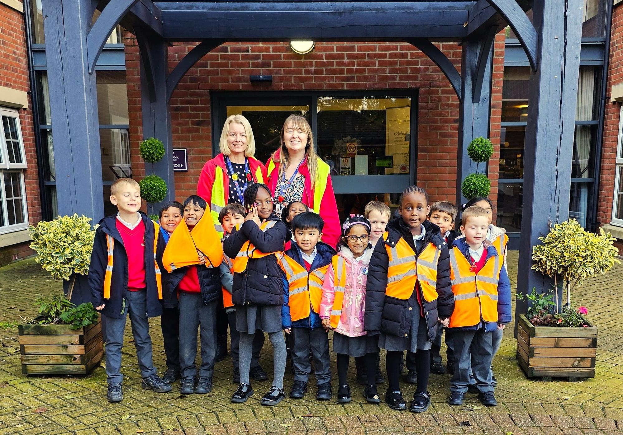 Hearts connect as Elm Bank Care Home residents celebrate World Kindness Day