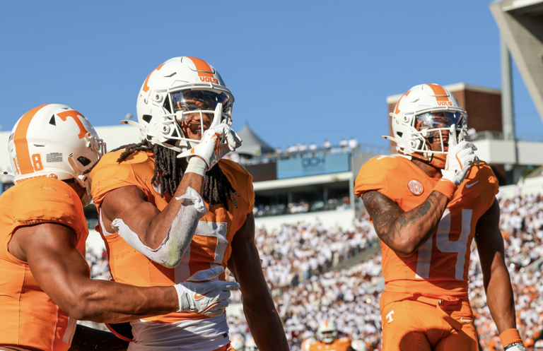 'After the game, I bawled my eyes out' - Tennessee WR Braylon Staley ...