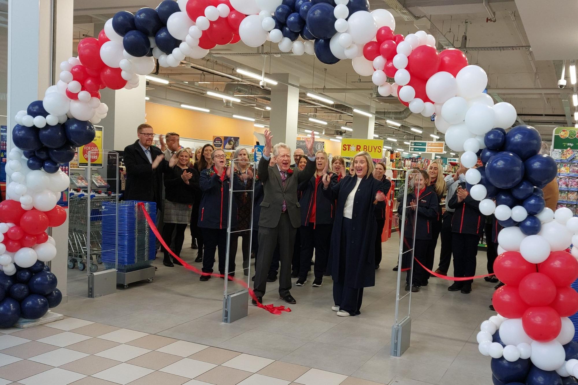Watch as customers get their first look inside new Hartlepool Boyes store
