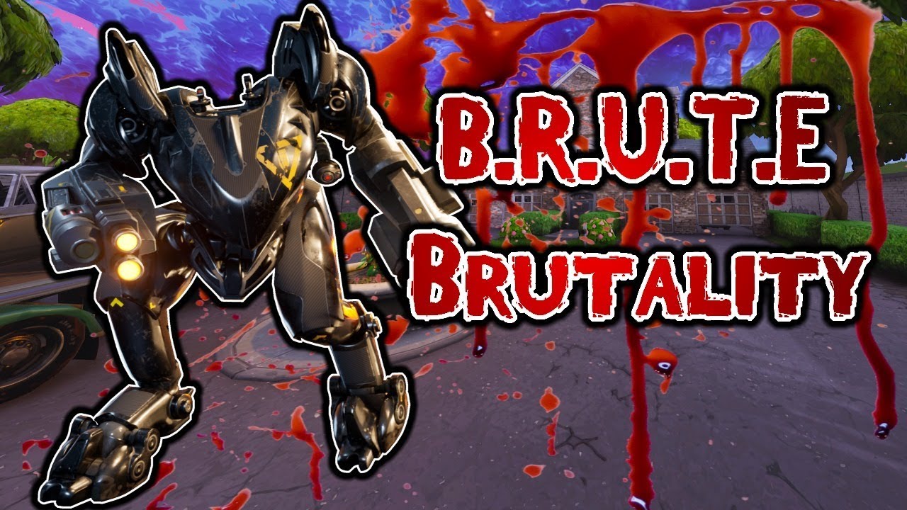 Fortnite Scary Story: B.R.U.T.E Brutality — The Machine Has No Mercy