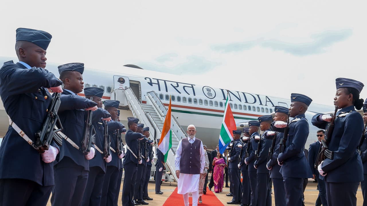 PM Modi arrives in Johannesburg for G20, focuses on cooperation
