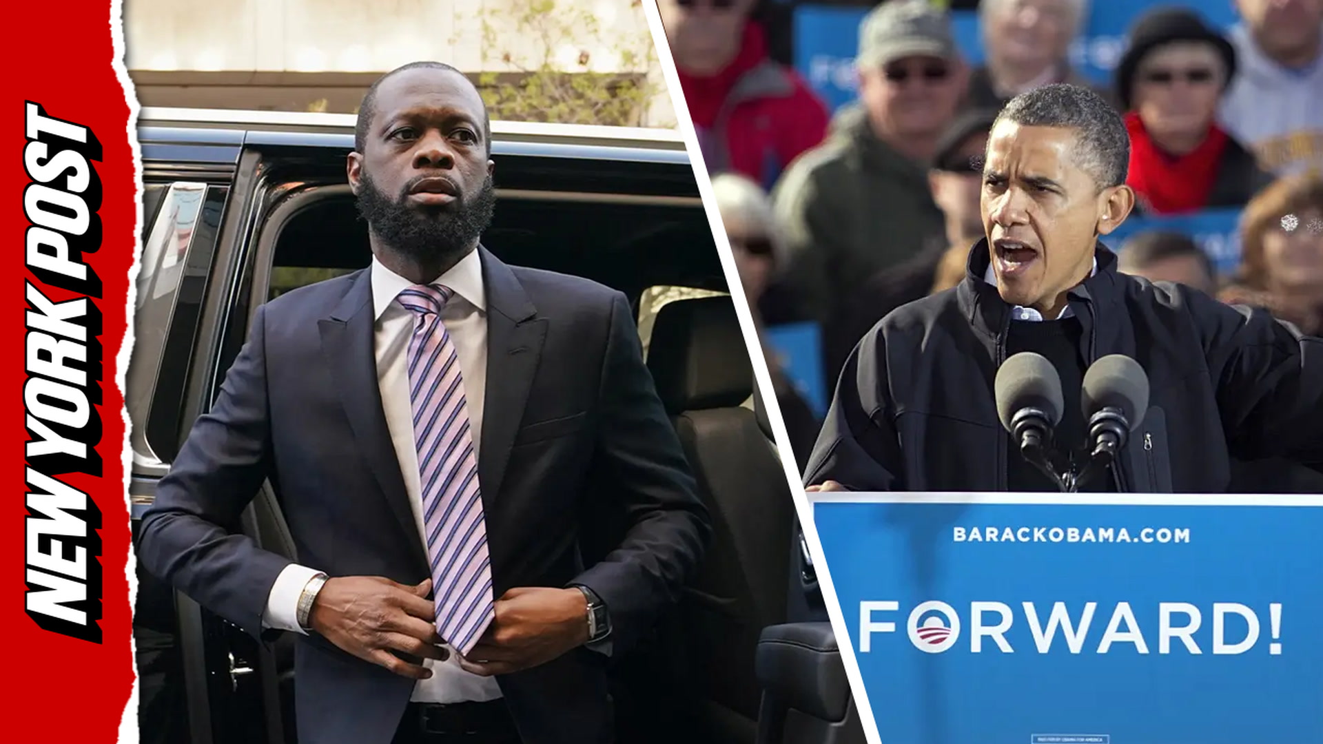 Fugees rapper Pras Michel arrives at US District Court in Washington ...