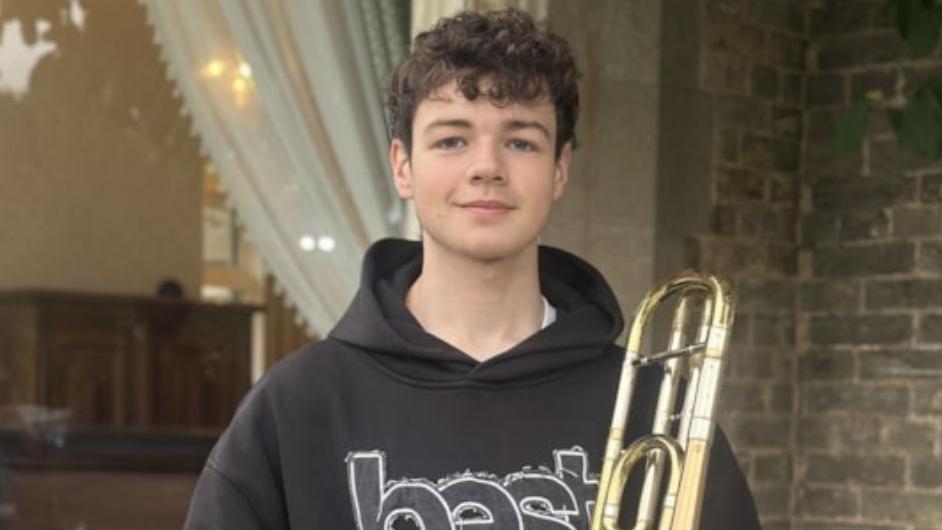 Trombonist Toby to tour with top orchestra