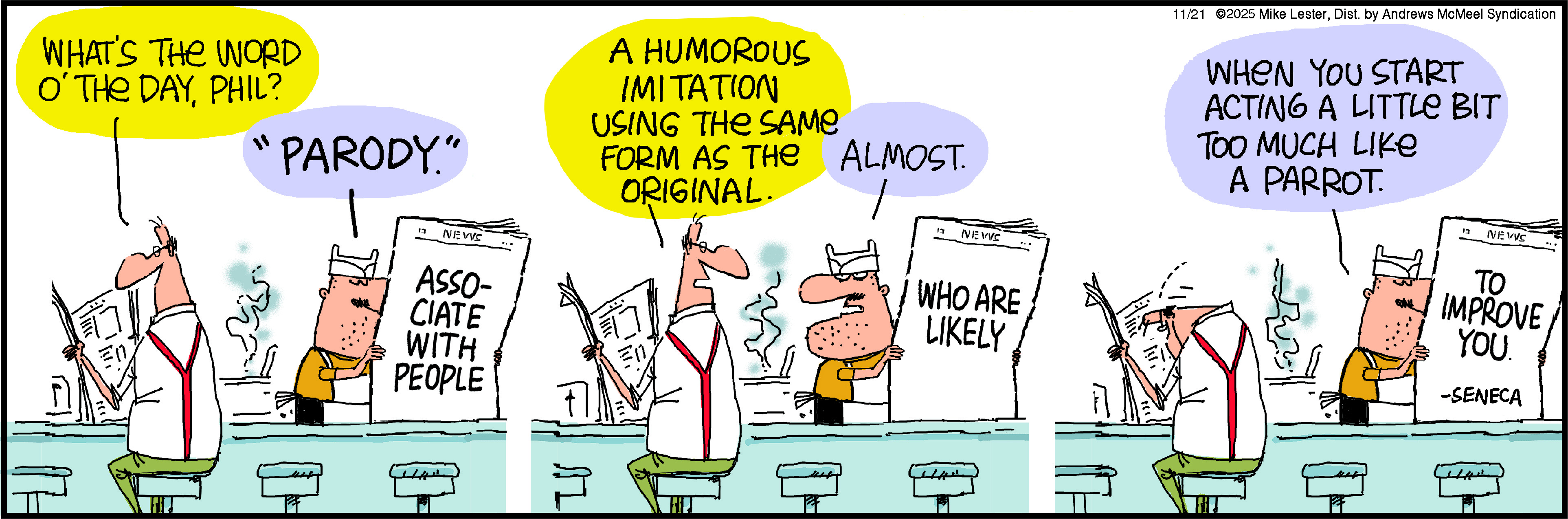 Mike du Jour by Mike Lester