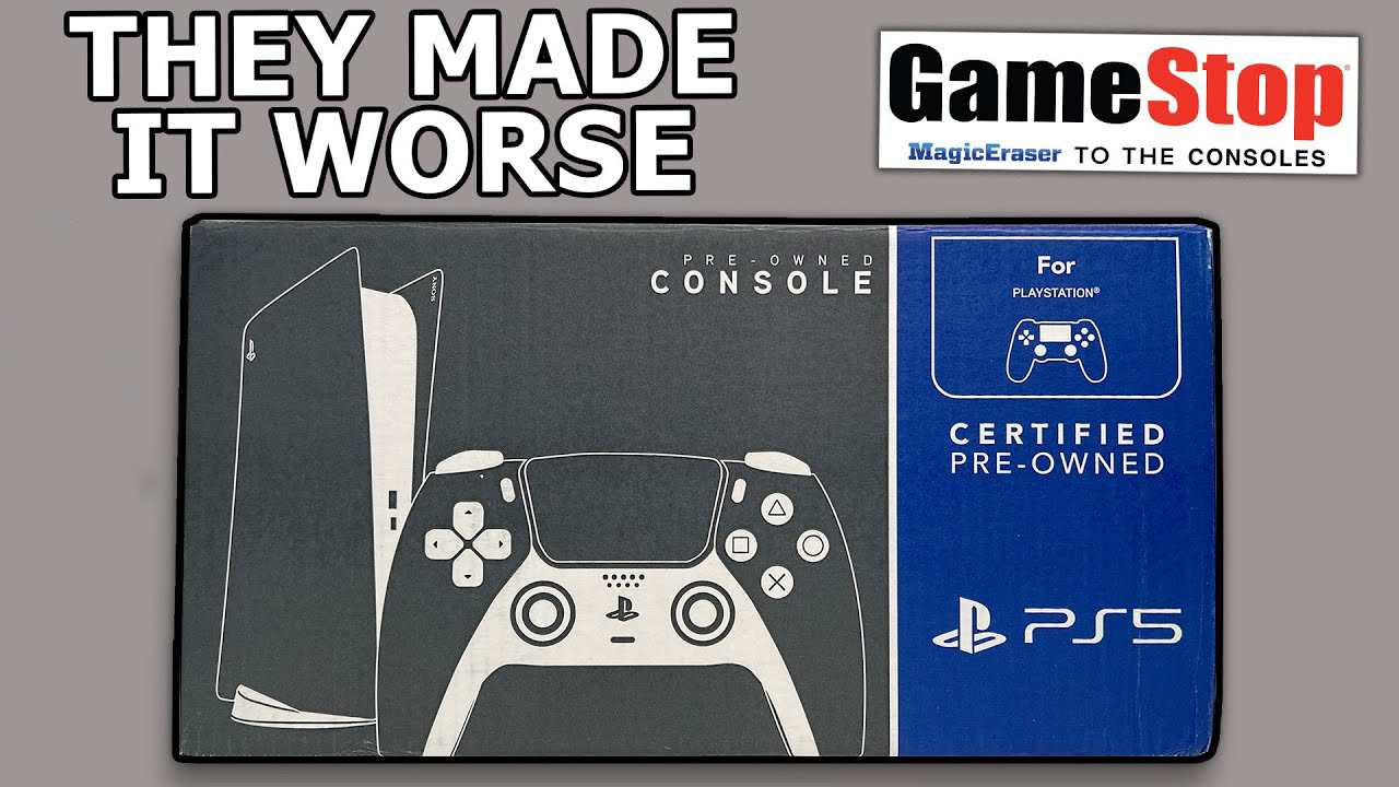I Bought a “Refurbished” PS5 from GameStop for $380…