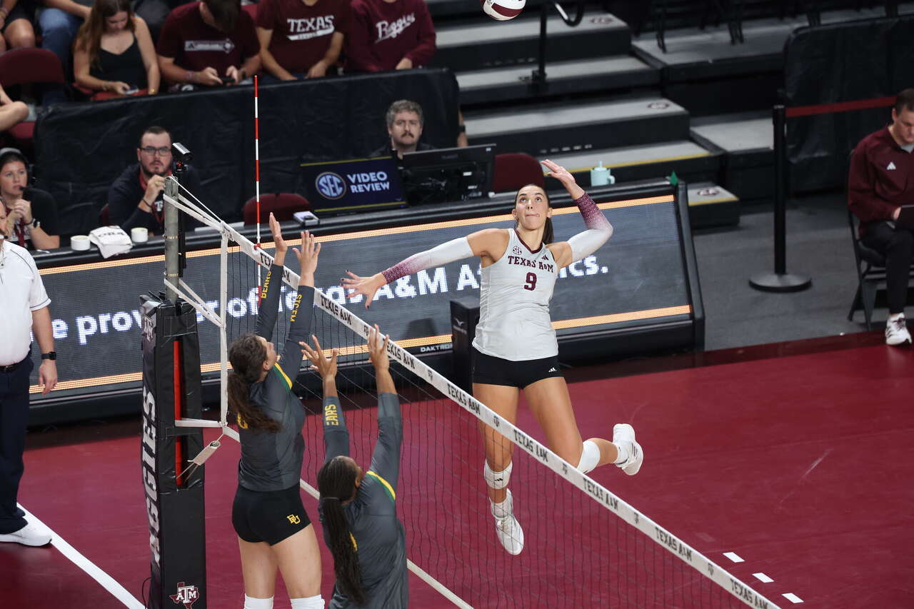 Texas A&M Aggies volleyball vs Campbell: Live updates from first round ...
