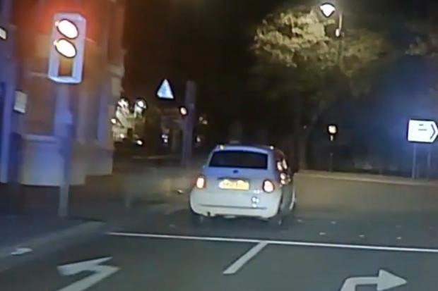 WATCH: speeding driver leads police on chase – and is caught by dog ‘Enzo’
