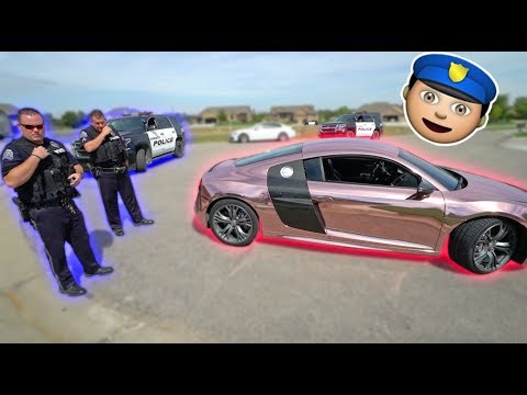 Speeding Ticket Challenge in an Audi R8