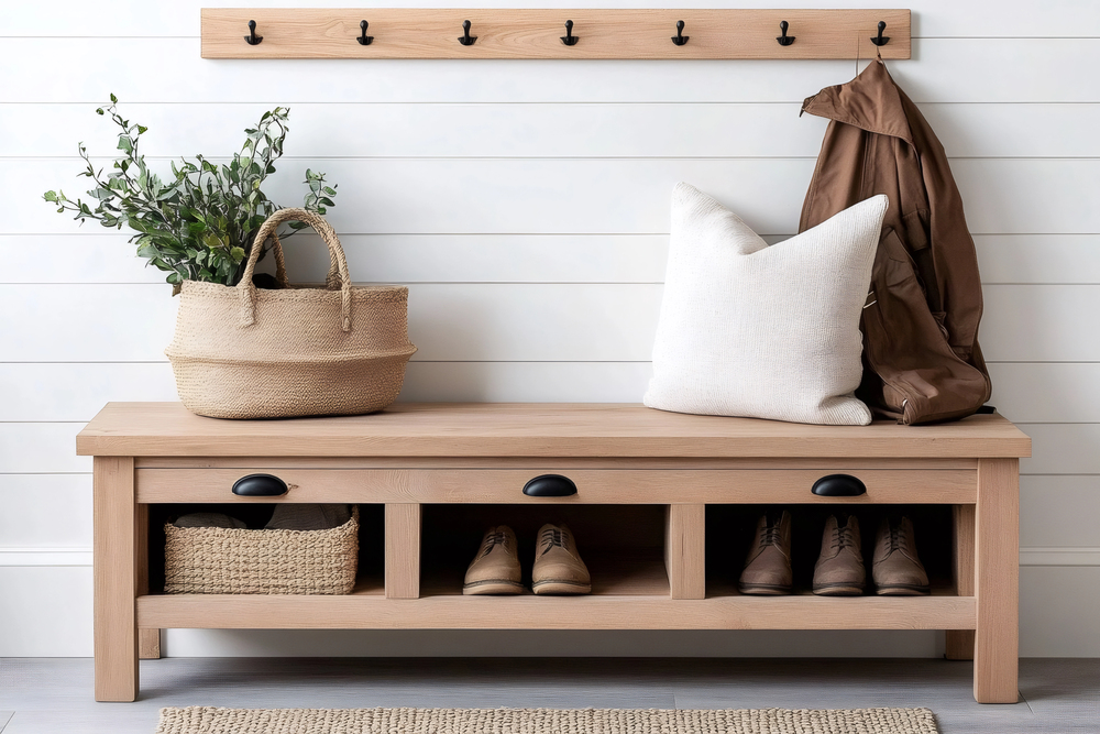 How to Build a Sturdy Entryway Bench
