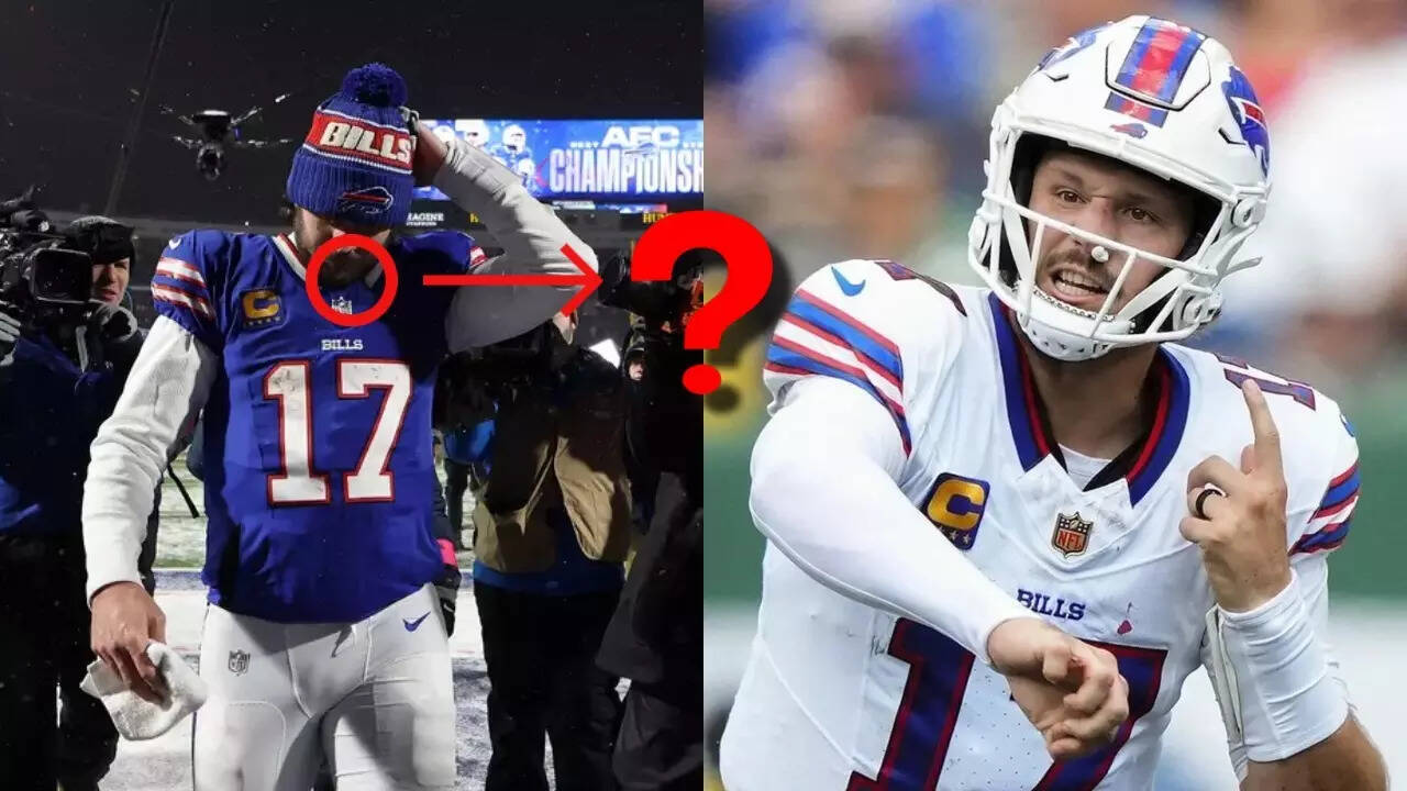 Something in Josh Allen’s mouth, a furious “What are we doing?!” and a ...