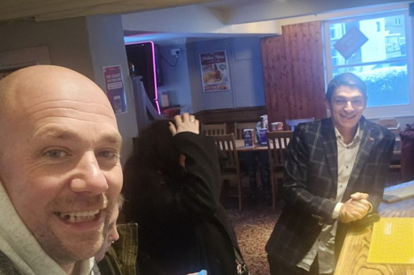 'White wedding' chaos as snowed in guests dig out cars in heels and tuxedos