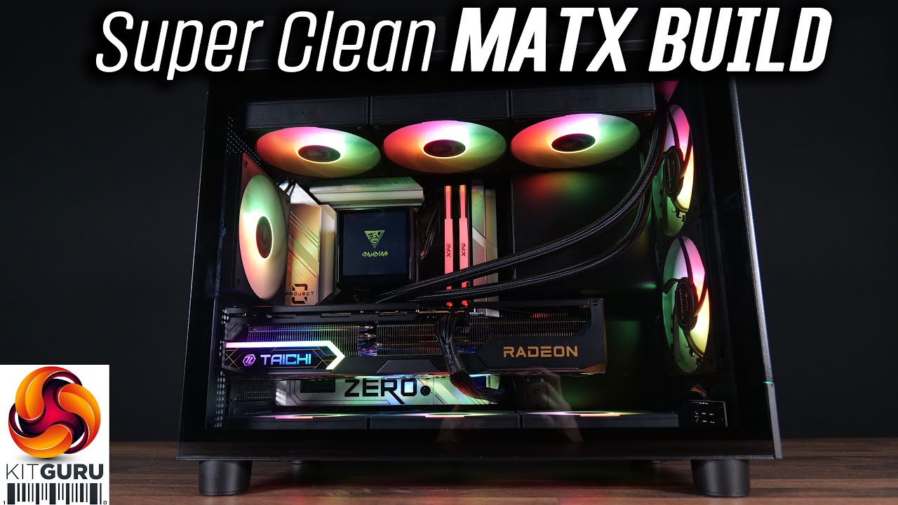 Small chassis, big cooling: High-airflow ASMR PC build