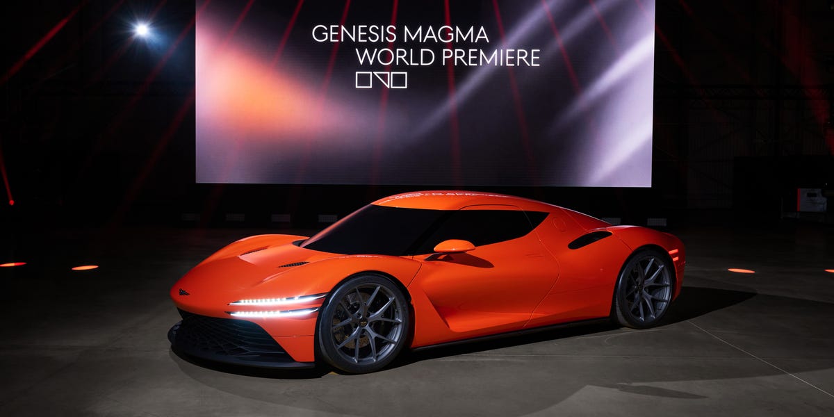 Genesis Goes Full Supercar with Magma GT Concept