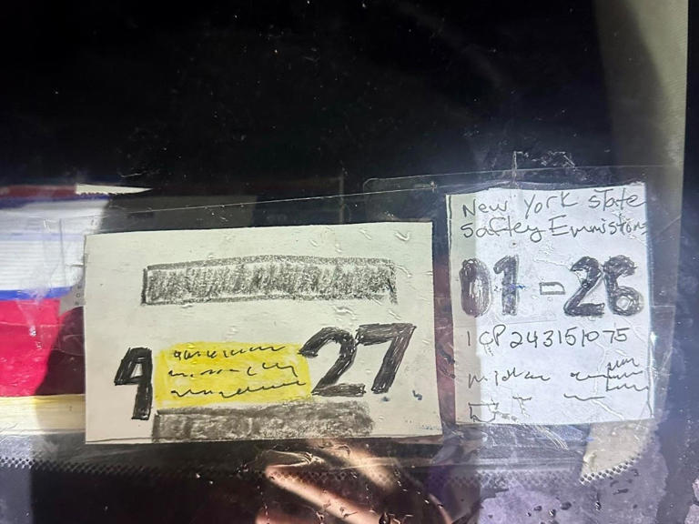 Nice Try, But No Car: Trooper Isn't Fooled By Hand-Drawn Inspection ...