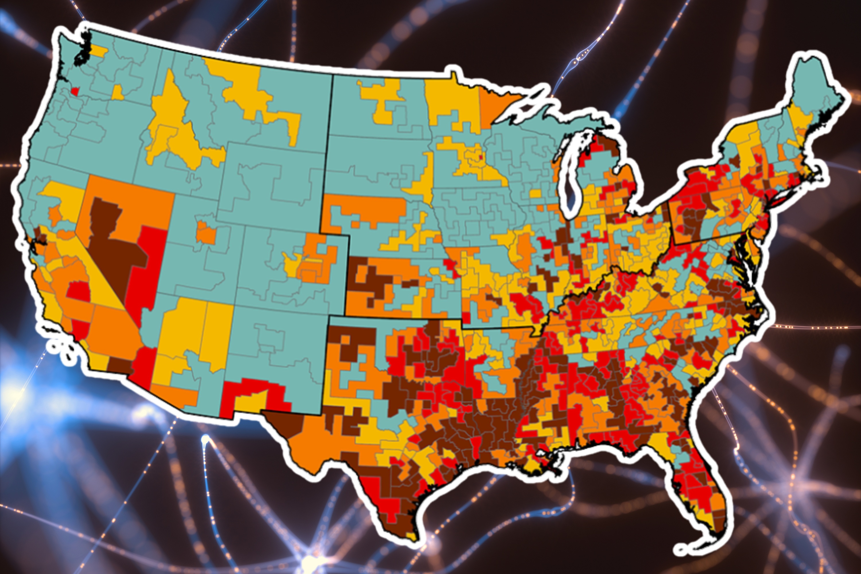 First-of-its-kind map reveals states with most epilepsy cases