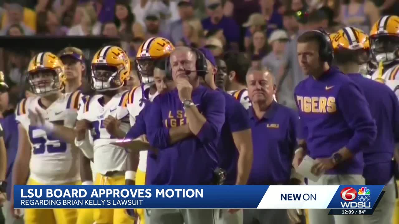 LSU Board of Supervisors to send formal termination notice to Brian Kelly
