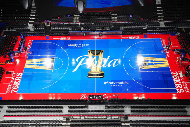 The NBA Cup's Wild, Custom Basketball Courts, Explained