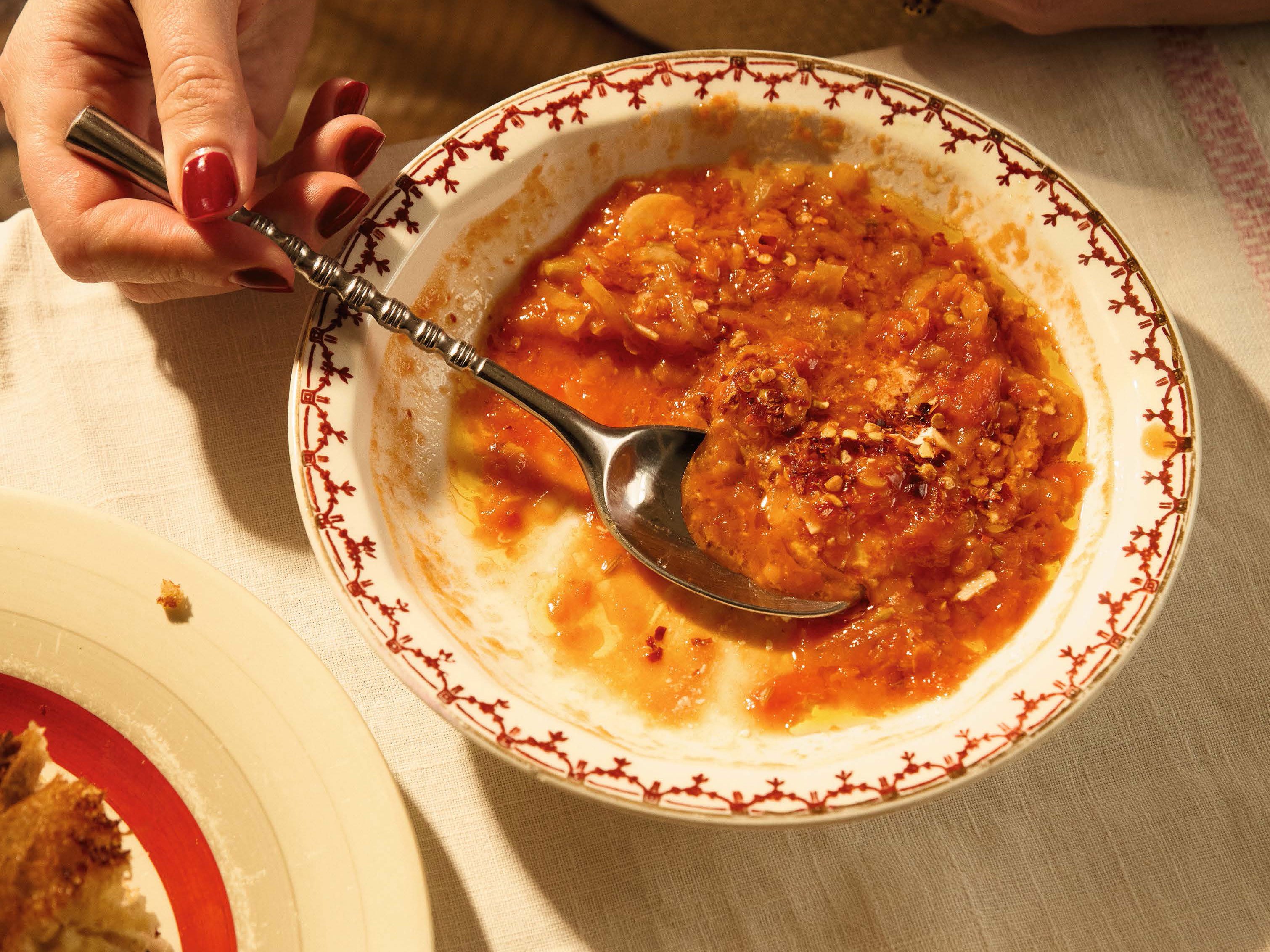 Alison Roman’s Buttered Tomato Soup with Lentils And Fennel