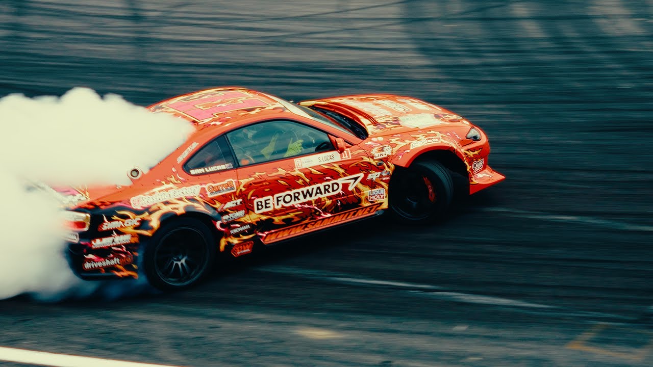 1100HP comp car fixed - full test drive at Ebisu Circuit!