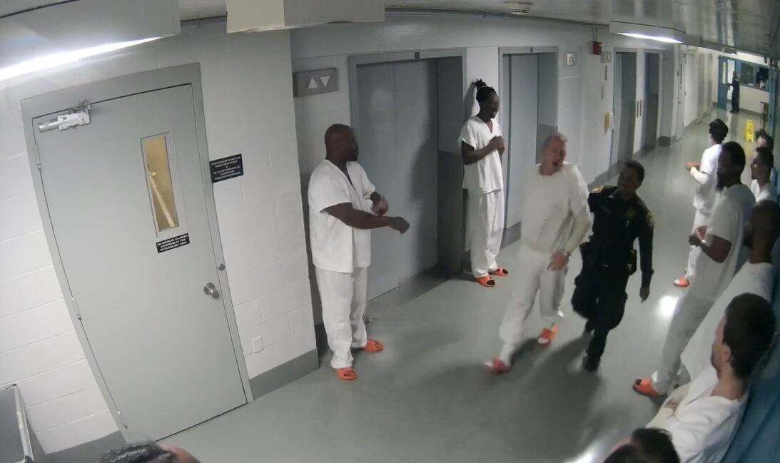 Corrections officer arrested, accused of hitting inmate with belt