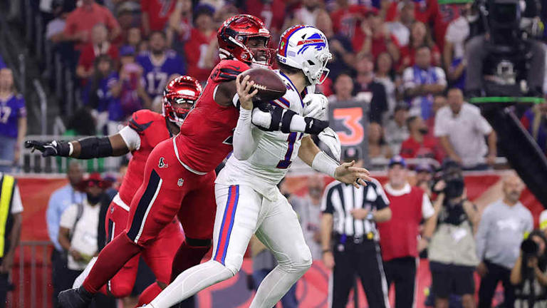 Will Anderson Jr. gives props to Josh Allen after Texans go big game ...