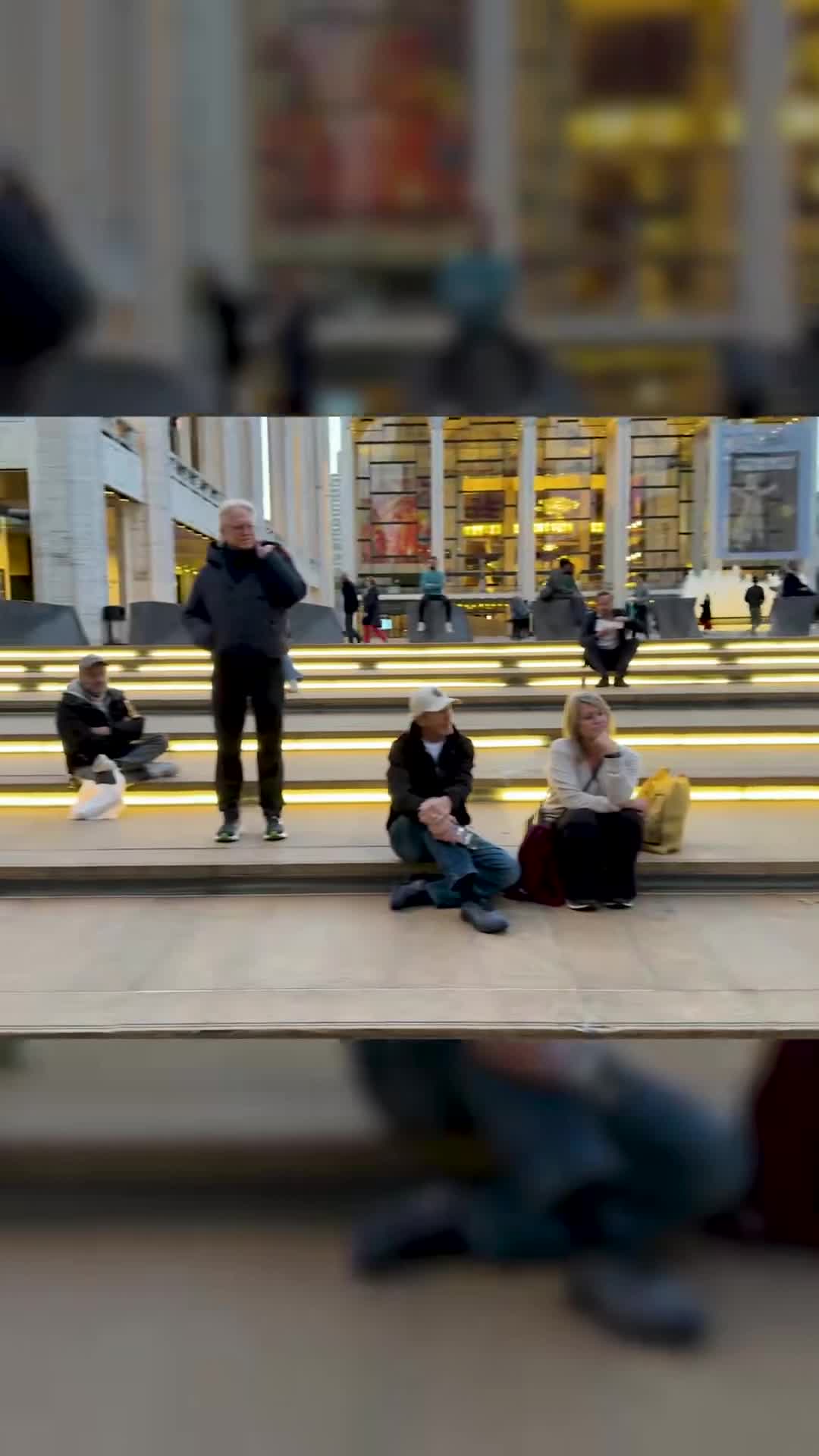 He captivates the crowd when he starts to sing!