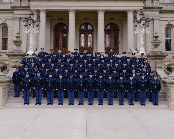 50 troopers graduate from Michigan State Police academy