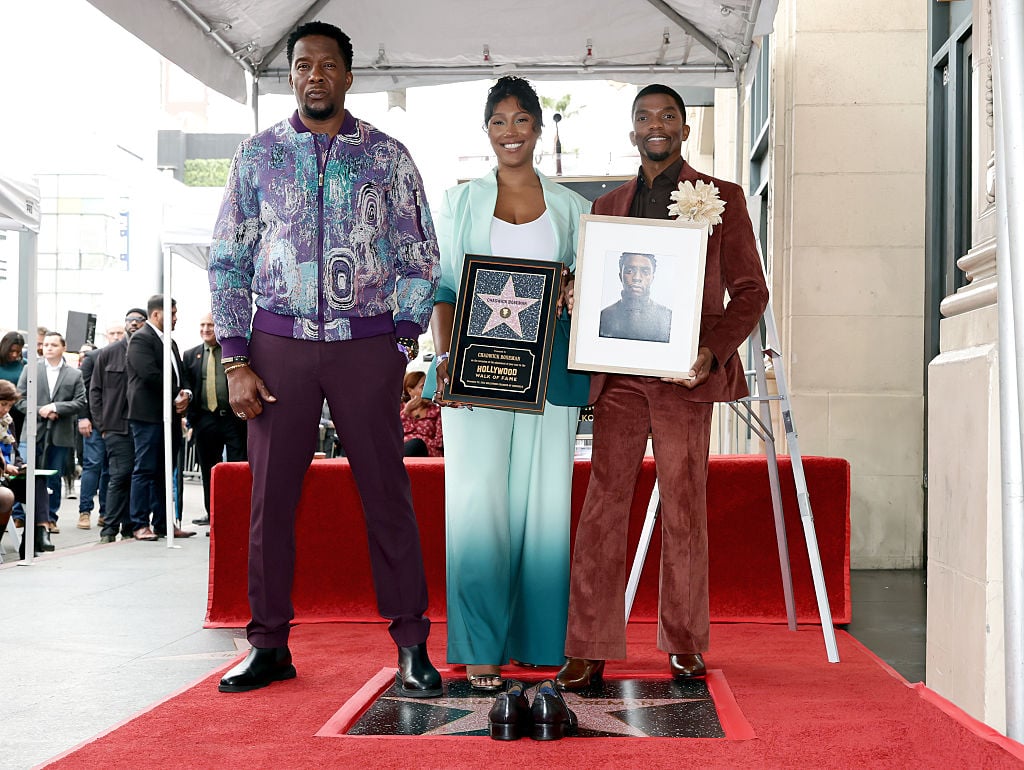 Chadwick Boseman Receives Posthumous Star On Hollywood Walk Of Fame ...