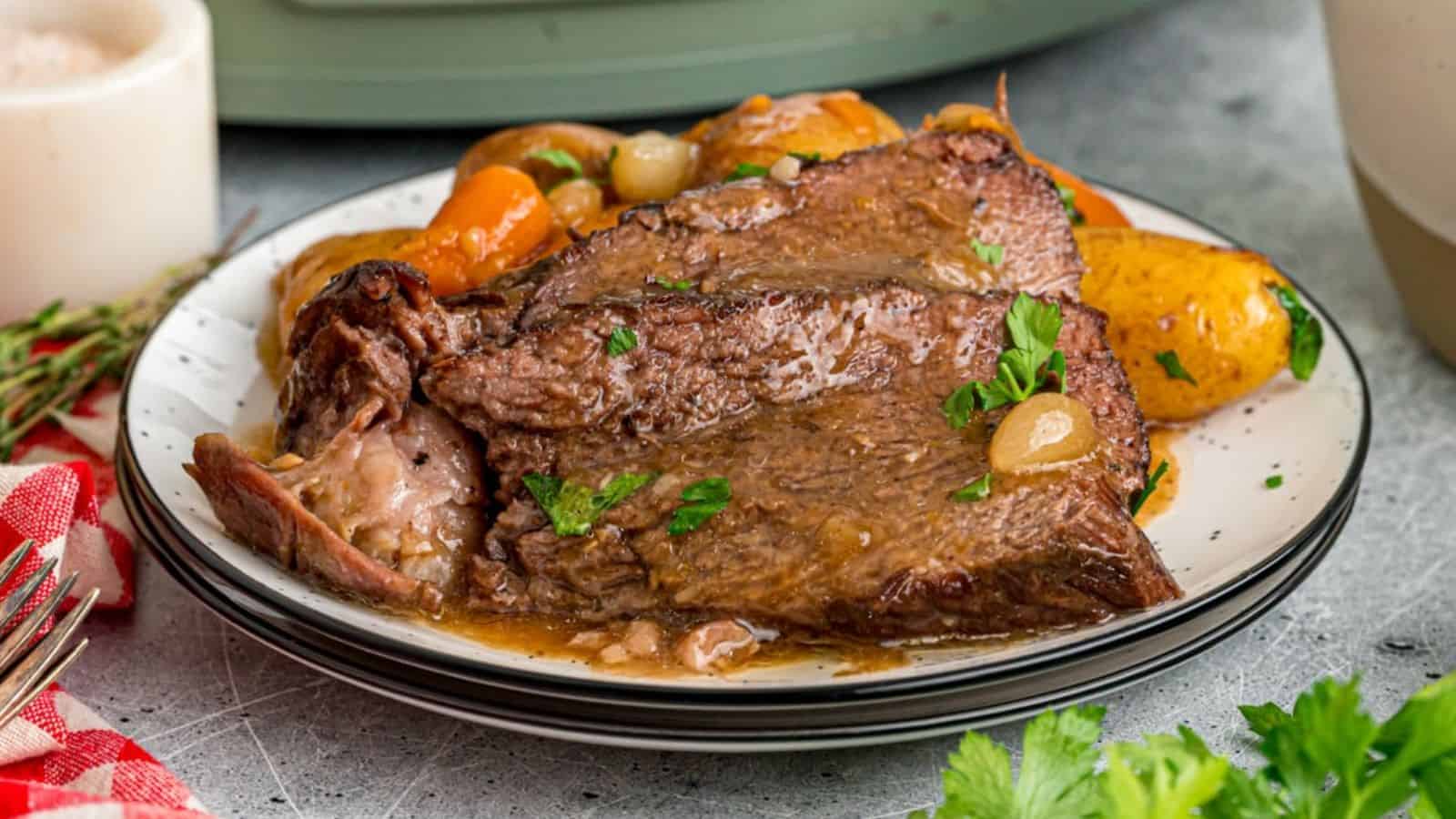 12 Melt-in-Your-Mouth Slow Cooker Pot Roast Recipes