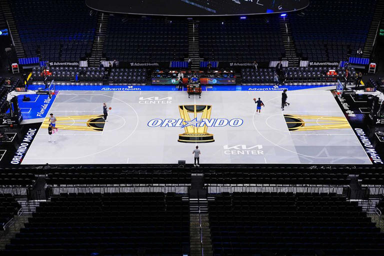 The NBA Cup's Wild, Custom Basketball Courts, Explained