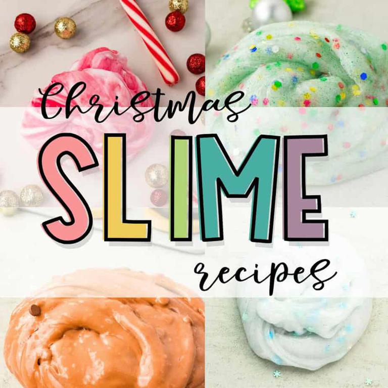 5+ Christmas Slime Recipes That’ll Make Your Classroom Sparkle