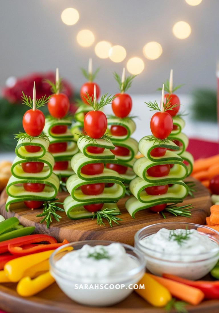 25 Christmas Tree Shaped Food Ideas