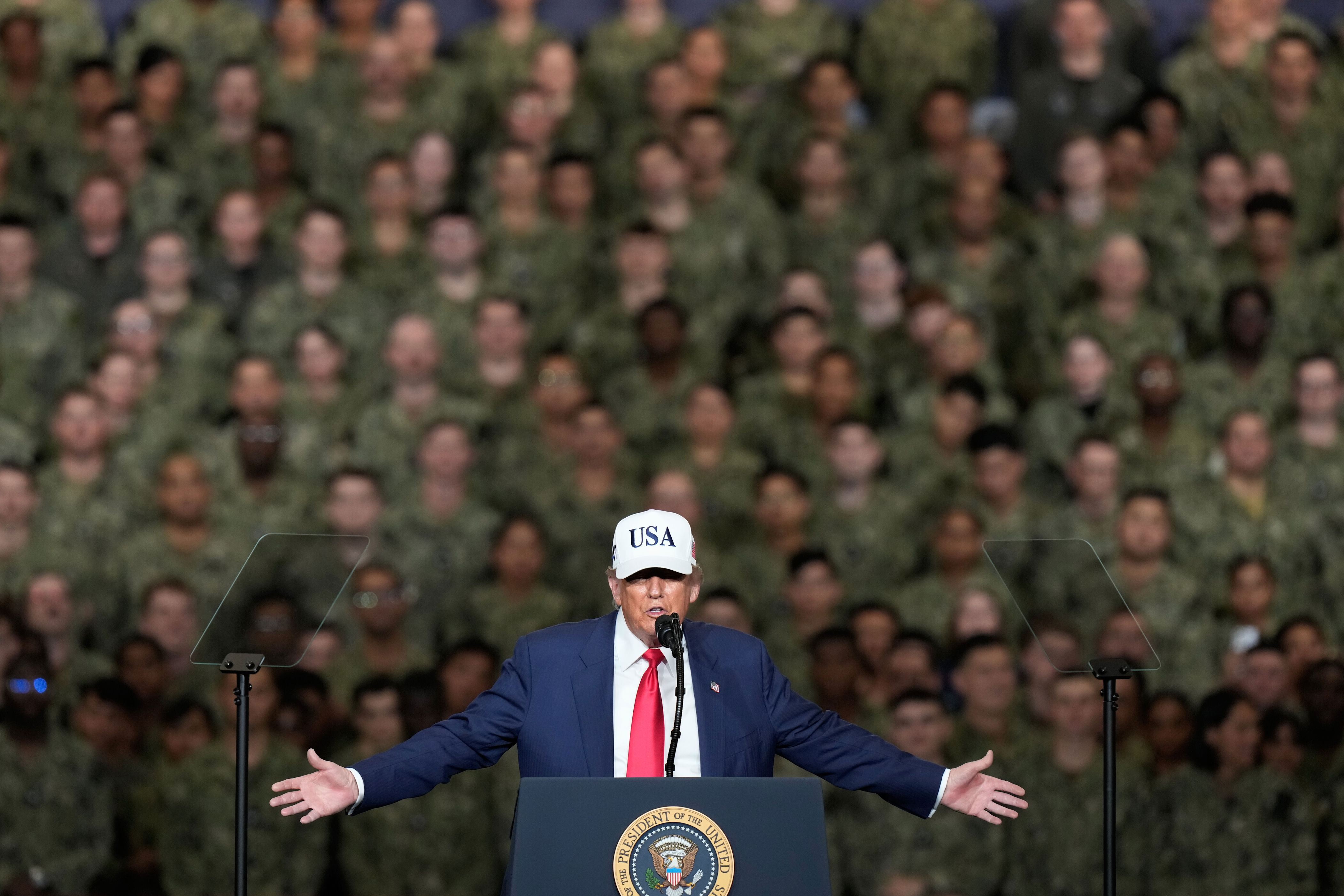'Seditious behavior': Trump accuses Democrats who made video reminding ...