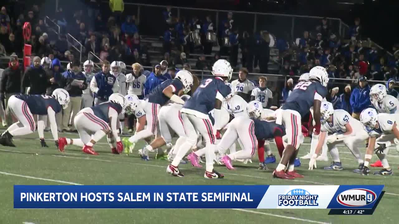 Friday Night Football: Pinkerton hosts Salem in state semifinal