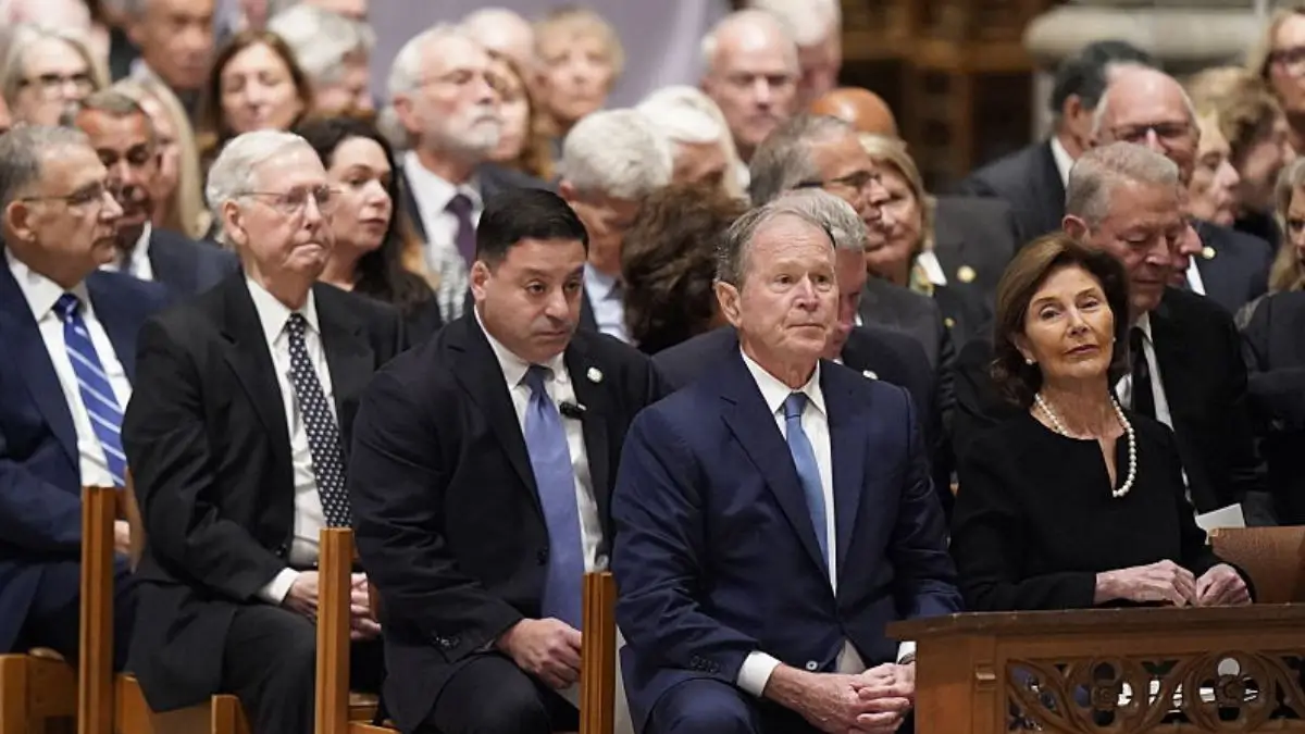 ‘W’s Pants Are Sending Me’: George W. Bush Shows Up to Cheney’s Funeral ...