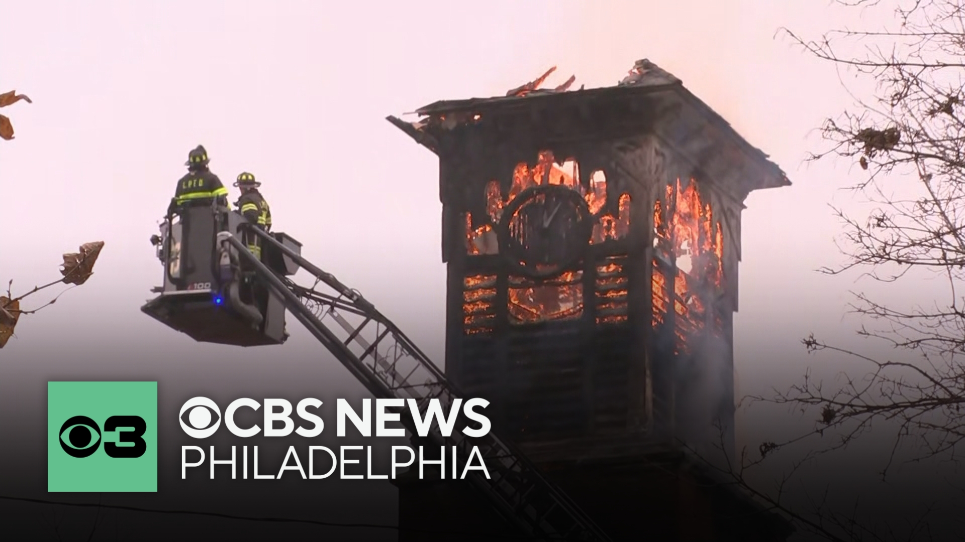 5-alarm fire destroys historic church in Pottstown, displaces over 30 ...