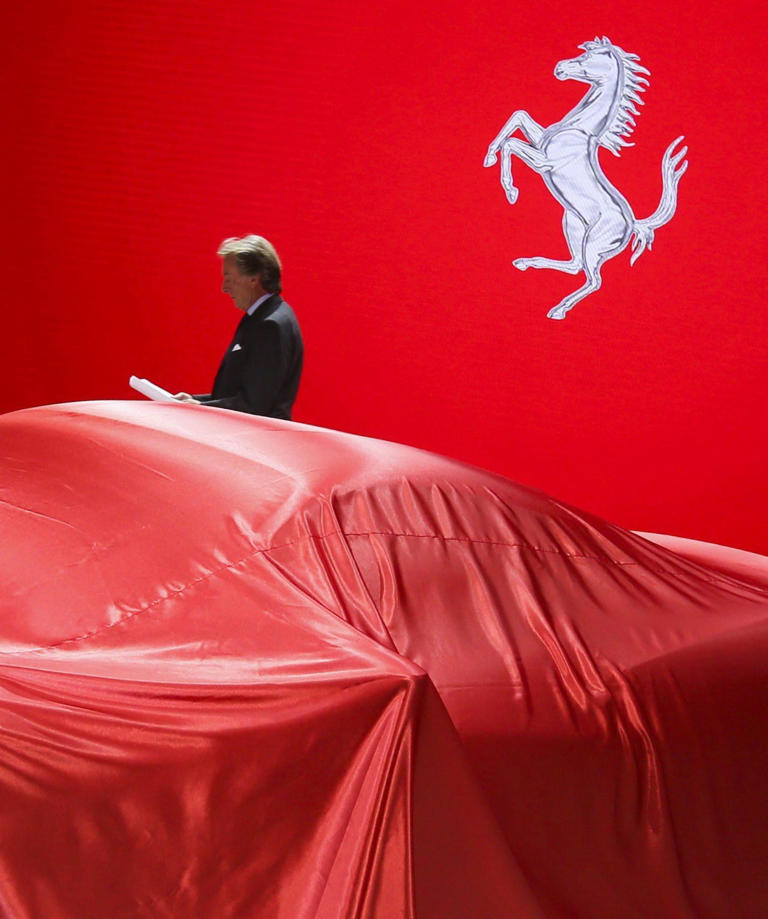 Sognando rosso il mito, Luca Cordero di Montezemolo in sala