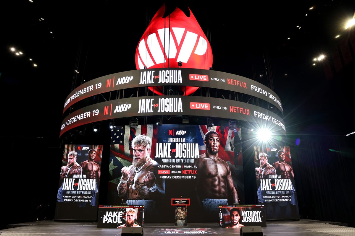 Jake Paul vs Anthony Joshua press conference: Latest updates - LIVE