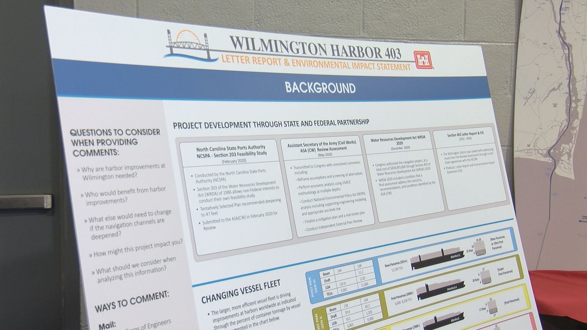 Deadline extended for review of Wilmington Harbor deepening project