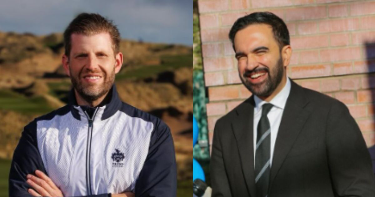 “My Father Performs Better” — Eric Trump Has This Message For Zohran ...