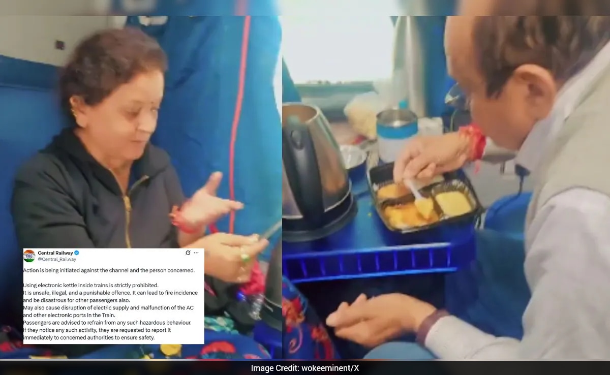 Viral Video Of Woman Cooking Maggi In Train Sparks Safety Concerns ...