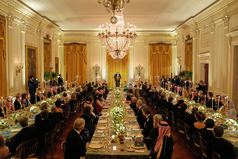 Why did so many influential Jews dine with bin Salman at the White House?
