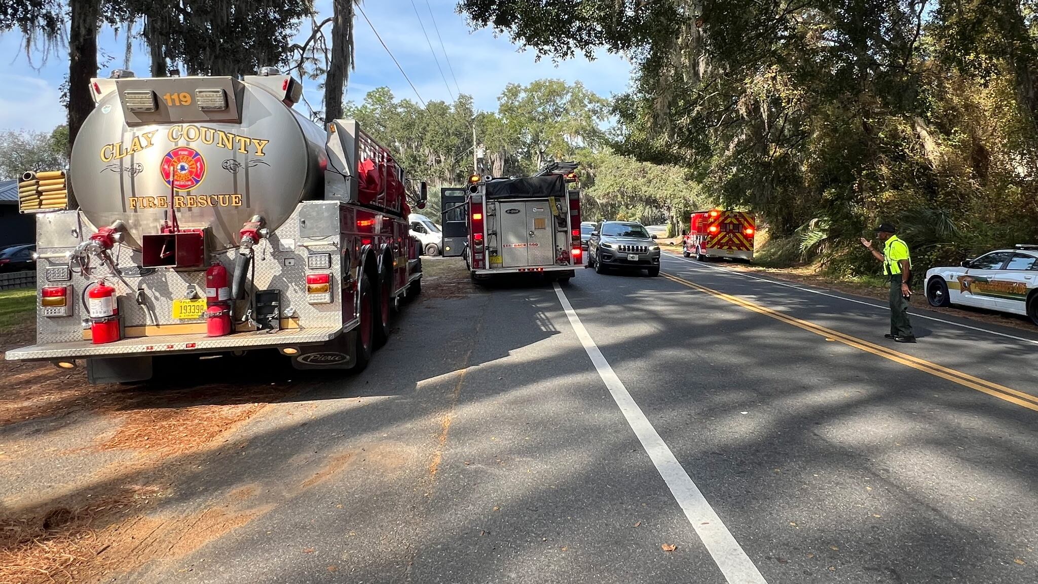 Firefighters bring wildfire near Keystone Heights under control