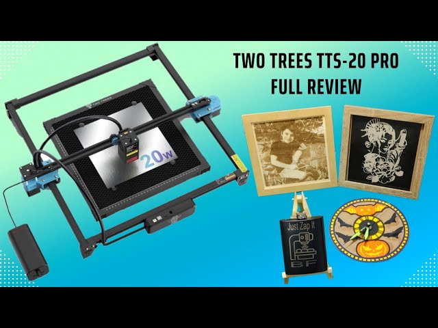 Unleash your creativity with the Two Trees TTS 20 Pro laser engraver ...