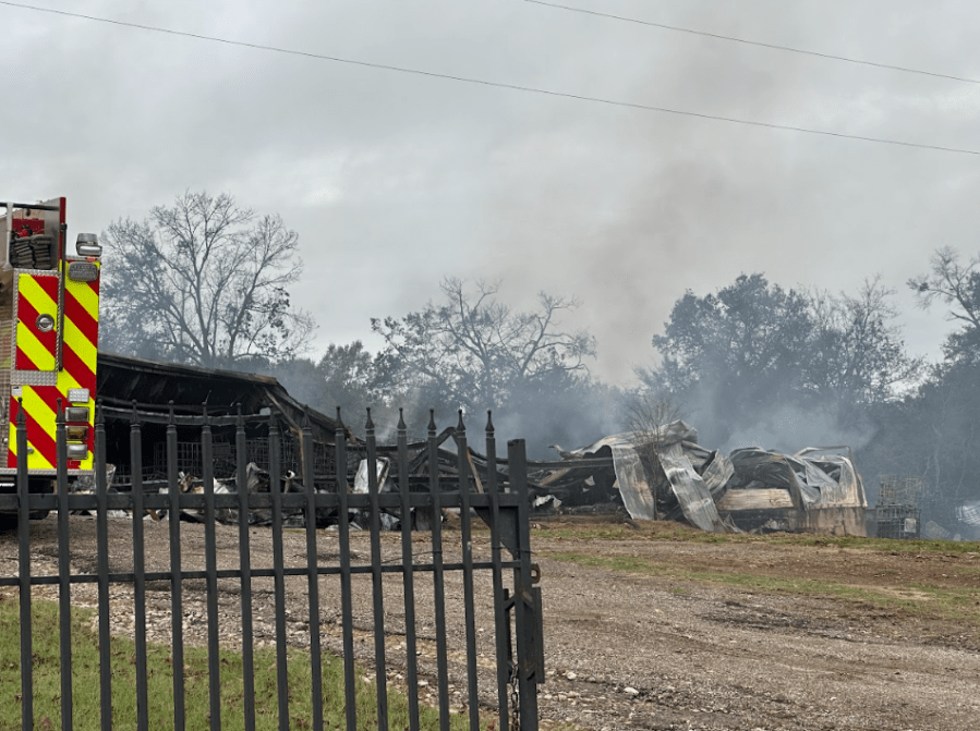 Large fire near Tyler Pounds Airport under investigation, no injuries ...