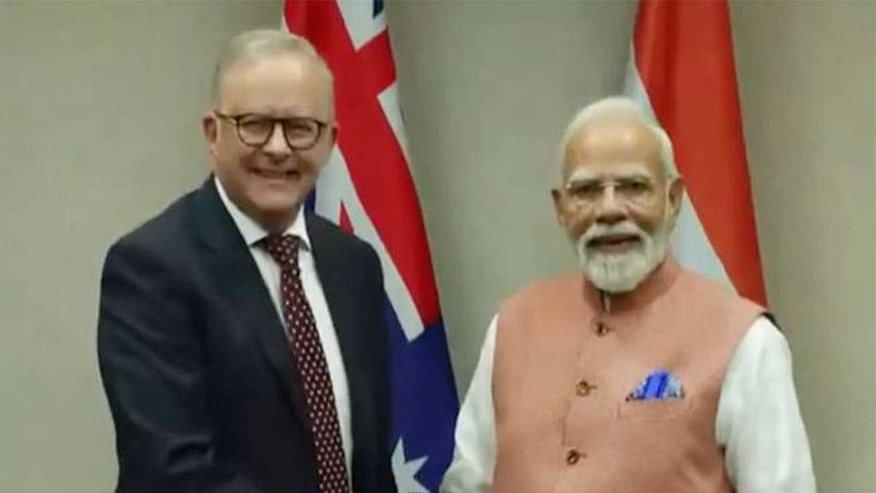 PM Modi meets Australian PM Albanese at G20 Summit in Johannesburg