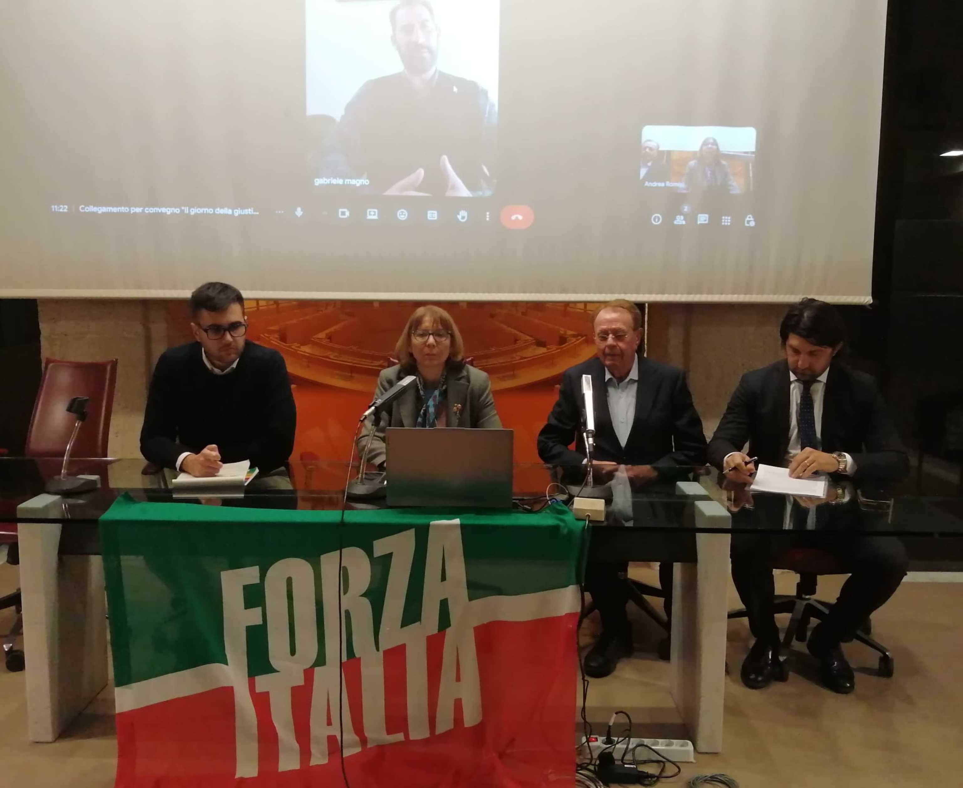 Anche a Perugia 'Il giorno della giustizia negata' di FI