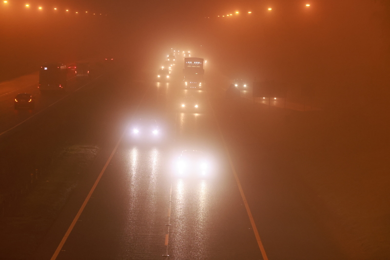 Status Yellow fog warning issued for eleven counties tomorrow morning