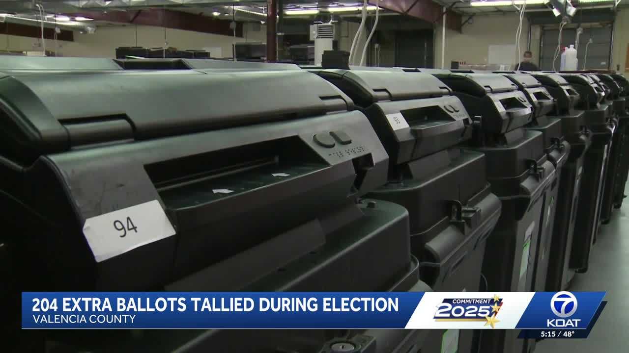 Valencia County finds voting machine error with nonexistent ballots