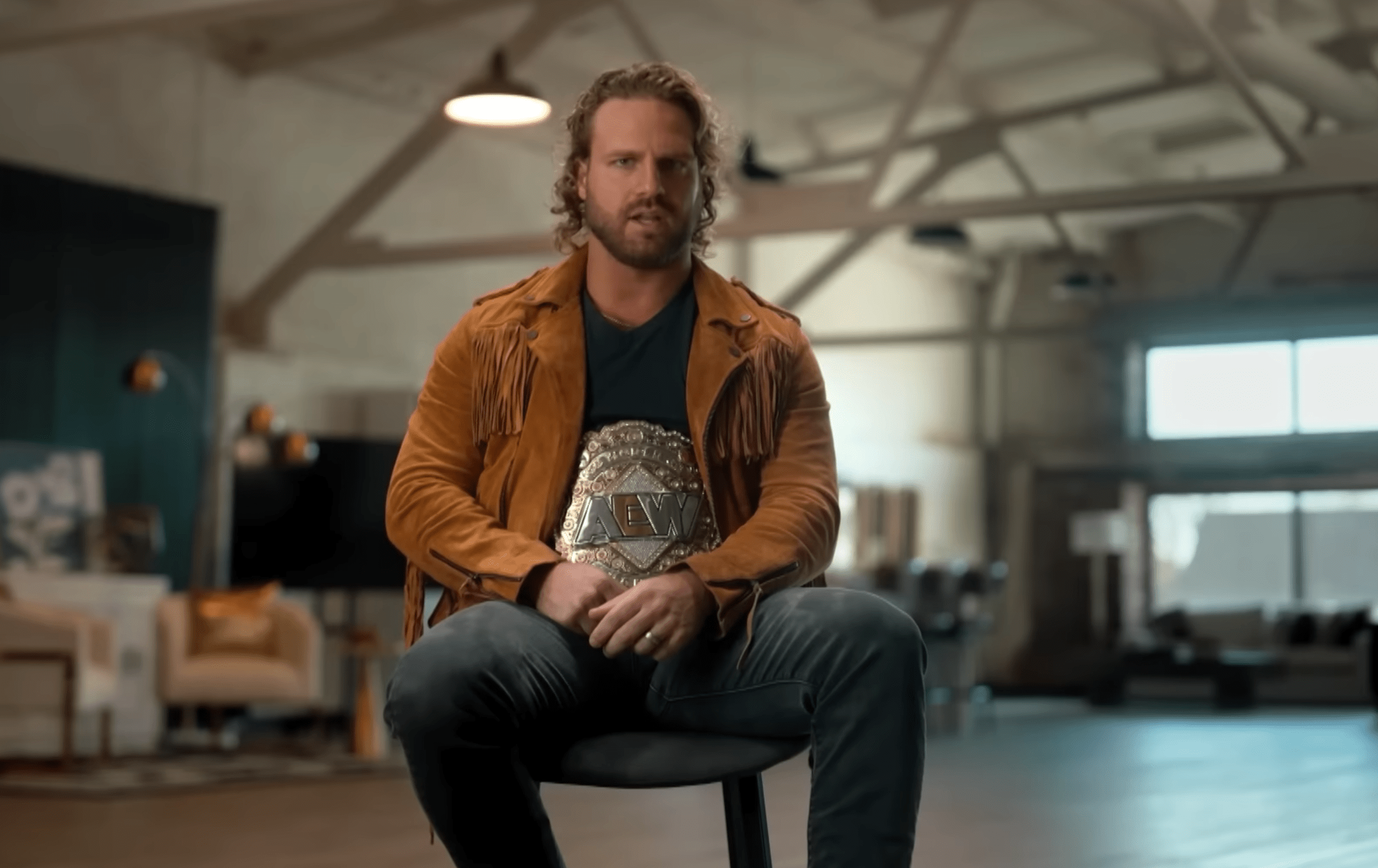 Hangman Adam Page on Samoa Joe, the cage, and wrestling Abraham Lincoln
